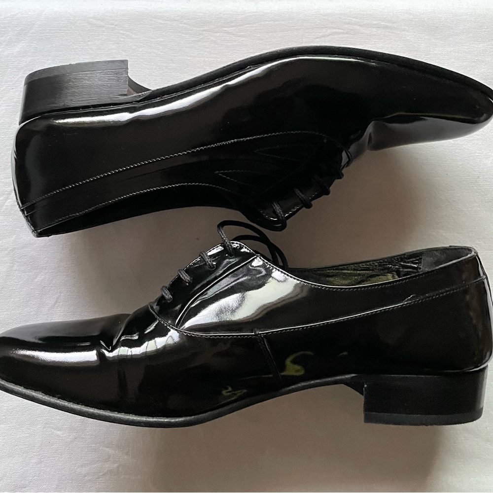 Conti Ferrari Patent Leather Dress Shoes - Gem